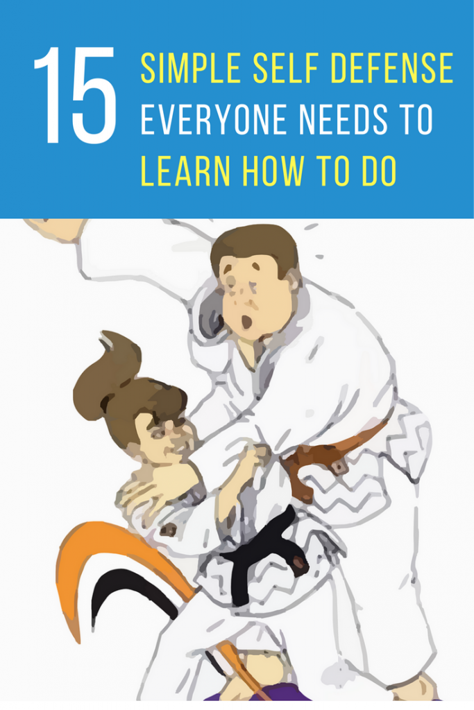 15 Simple Self Defense Techniques You Might Need to Use One Day