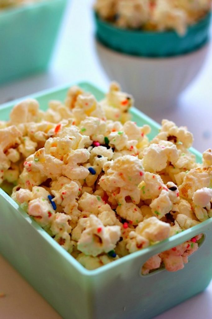 Cake Batter Popcorn