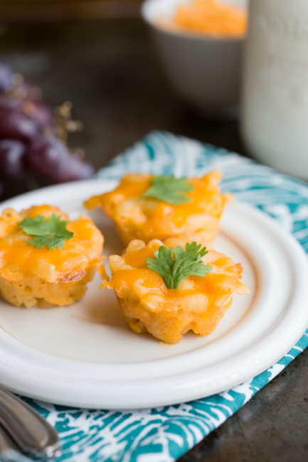 Miniature Mac and Cheese Cups